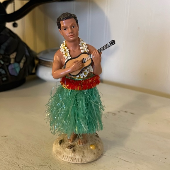 k.c. co. ltd | Accents | Vintage Hawaiian Hulu Dancer Bobble Head ...